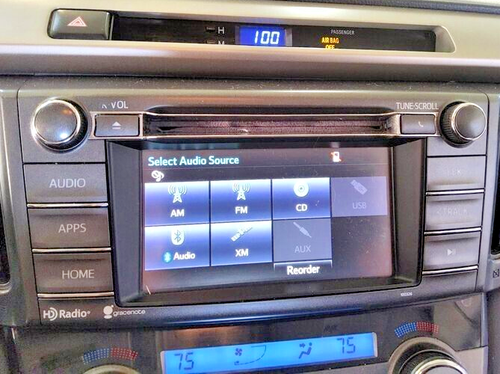 2014-2015 Toyota RAV4 Radio Display Receiver CD 100326 100325 OEM 0R100 ...