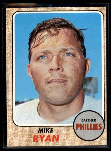 1968 Topps Mike Ryan #306 Philadelphia Phillies | eBay