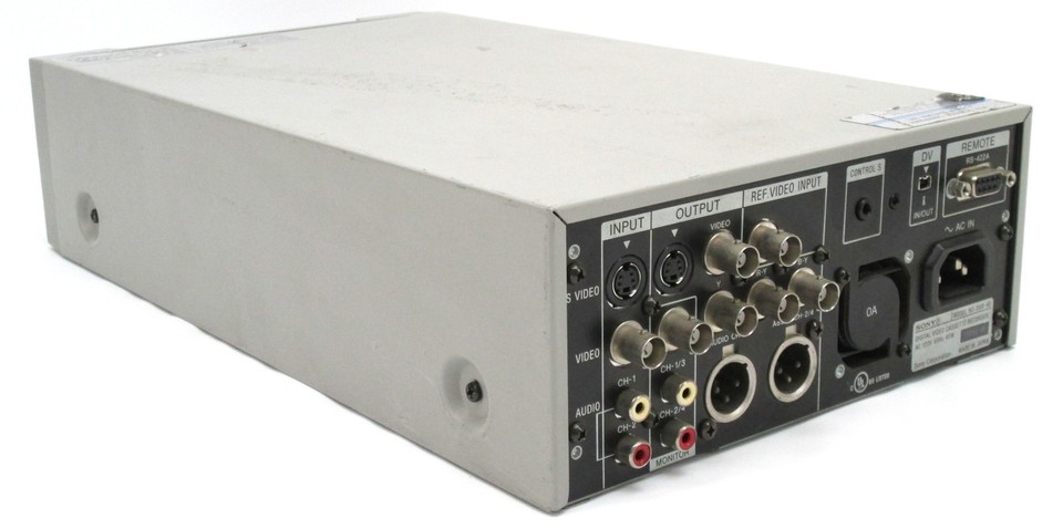 Sony DSR-40 DVCAM DV MiniDV VTR Player/Recorder Editing Deck | eBay