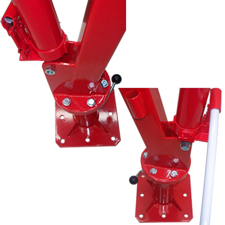 2000LB Pickup Truck Bed Hoist Crane | 1 Ton Swivel Lift Davit Arm Tool ...