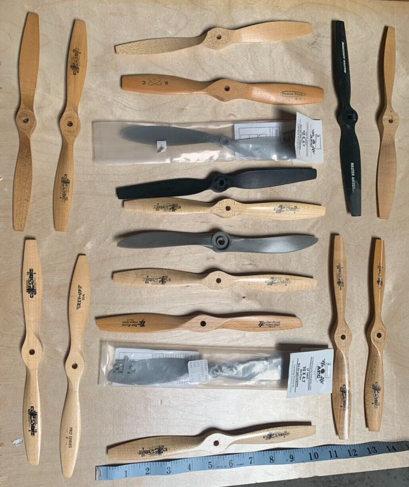 RC Airplane Propellers (X111) Lot - Different Brands (Value $550+) | eBay