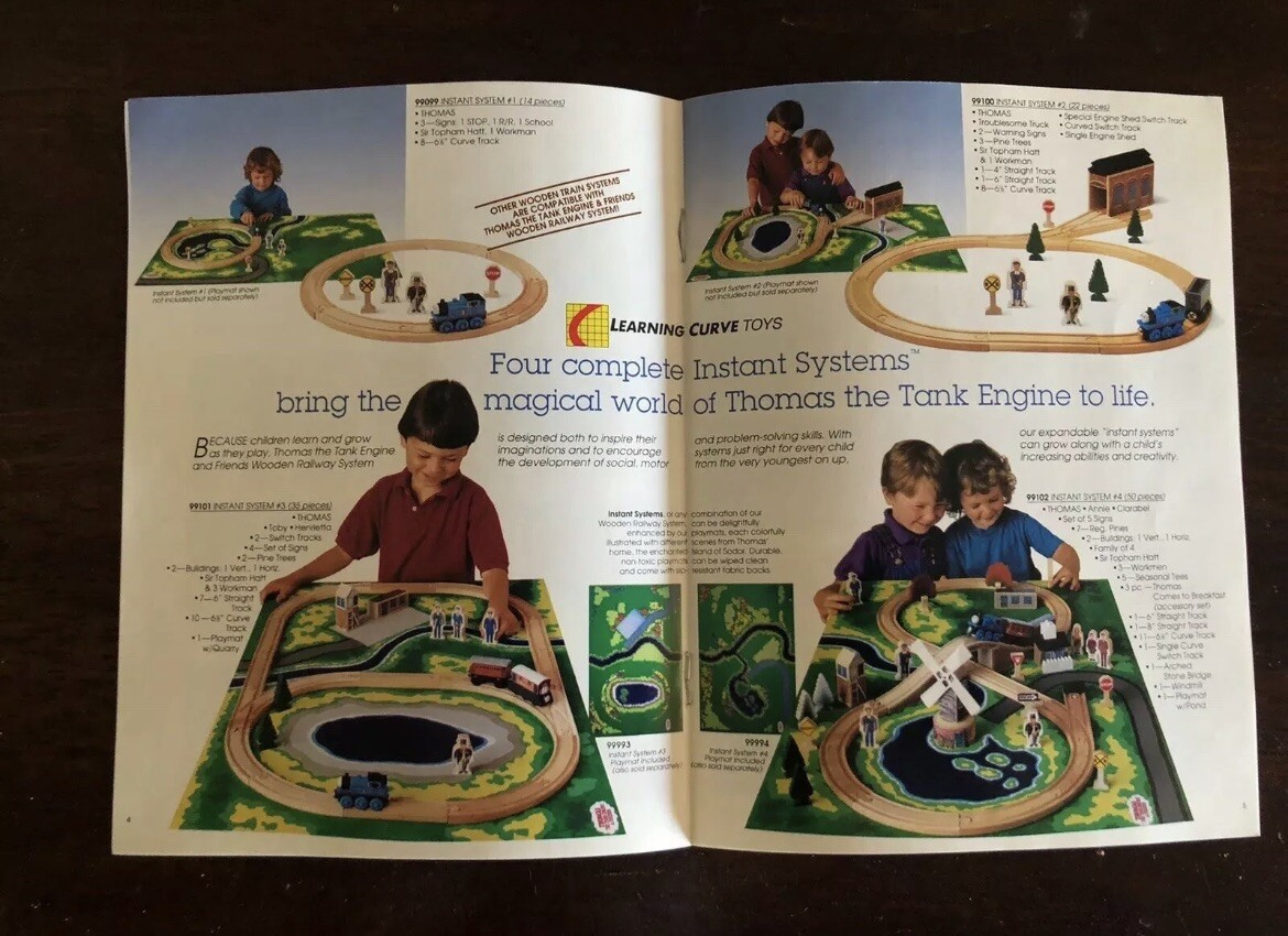 Learning Curve Thomas Train Table
