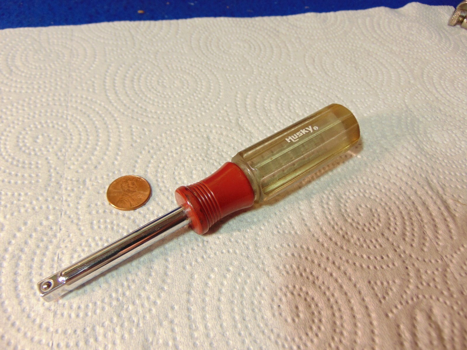 Vtg Husky 1/4" Drive 6" Socket Spinner Handle 20210 | Red | USA ...