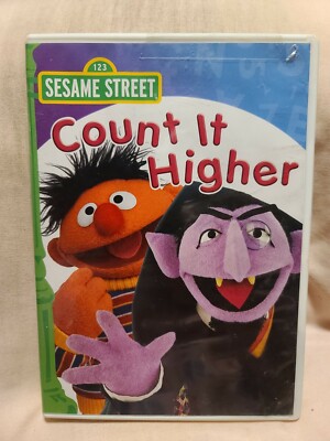 SHELF00F DVD ~ 123 Sesame Street - count it higher | eBay