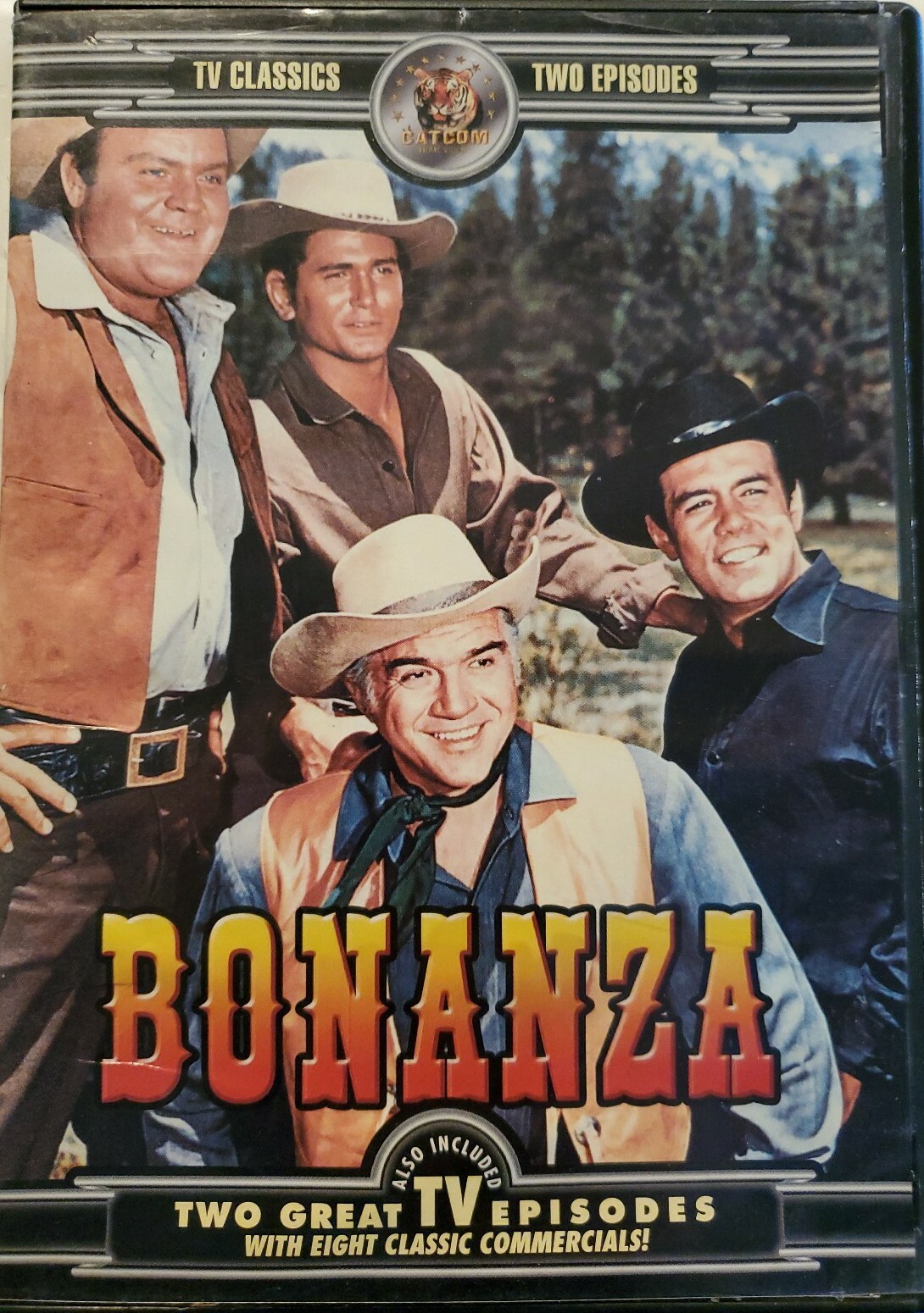 Bonanza two great TV episodes - VERY GOOD with 8 classic commercials ...