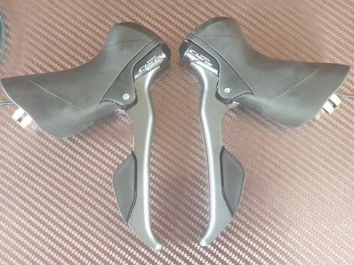Shimano Claris R2000 2 x 8 Speed STI Road Bike Shifters Brake Levers ...