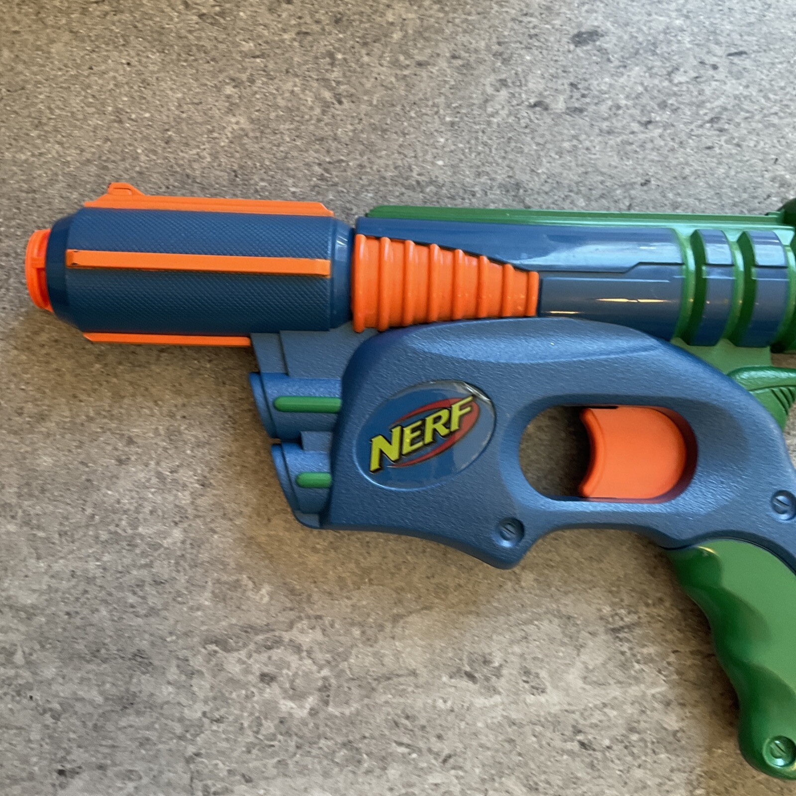 Vintage 2003 Nerf Tech Target Single Shot Dart Gun Blaster- Tested ...