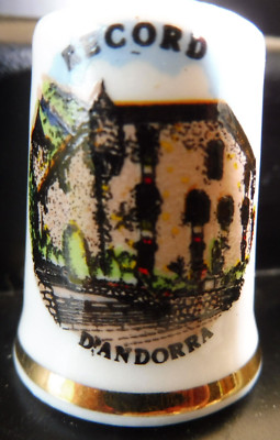 * Dé à coudre Thimble - ANDORRE RECORD D'ANDORRA | eBay
