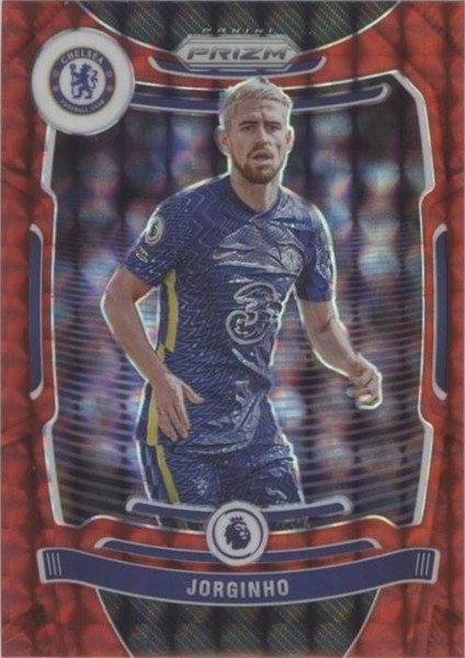 2021-22 Panini Prizm Premier League - Red Mosaic Prizm #249 Jorginho for sale online | eBay