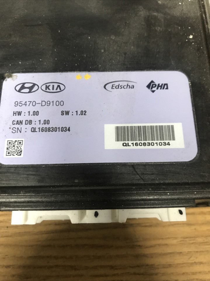 ORIGINAL 2016-19 KIA SPORTAGE IV ECU MODULE ASSY CONTROL MODULE 95470 ...