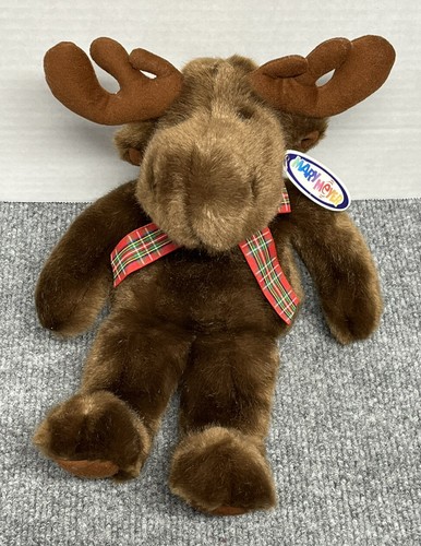 Mary Meyer Moose 10" Plush Stuffed Animal Holiday Christmas with Tag | eBay