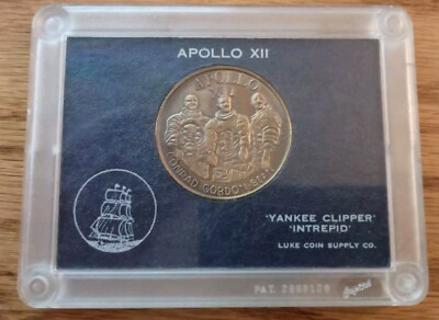 1969 Apollo XII (12) - Yankee Clipper 'Intrepid' Commemorative Coin | eBay