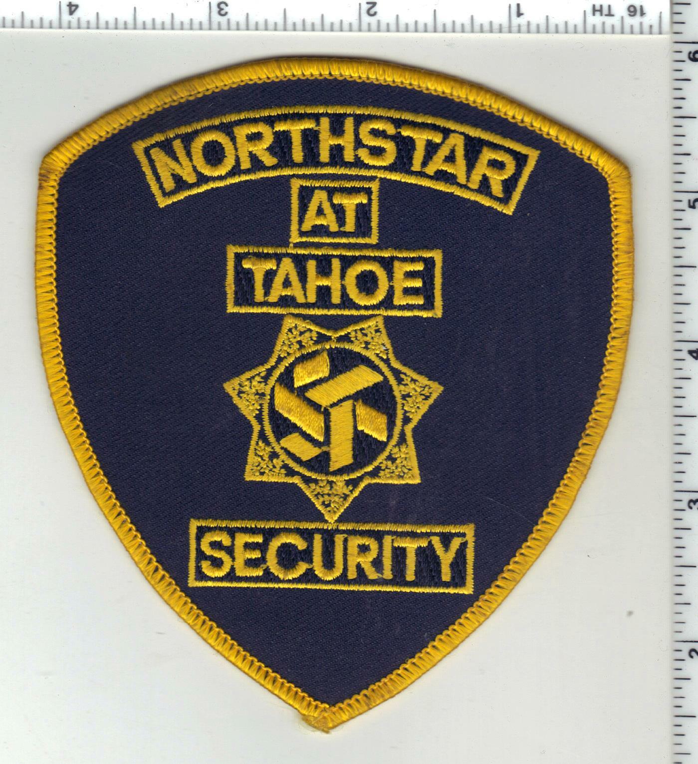 Northstar at Tahoe Casino Security 1st Issue Shoulder Patch (California ...