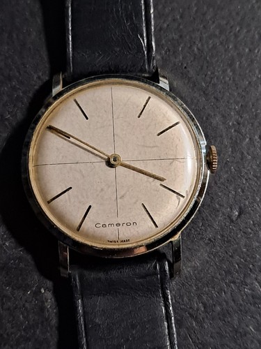 Vintage CAMERON by Sovereign SWISS Mechanical Watch Project As Shown ...