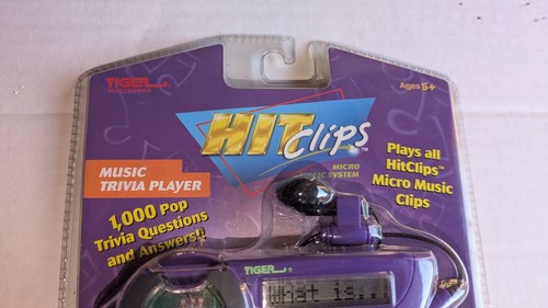 Vintage "Hit clips musical trivia player" Sugar Ray "When It's Over ...