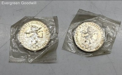 Two 1968 Olympics Mexican 25 Peso Coins | eBay