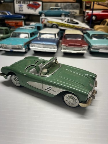 dealer promo model cars 1960 Chevy Corvette Green | eBay