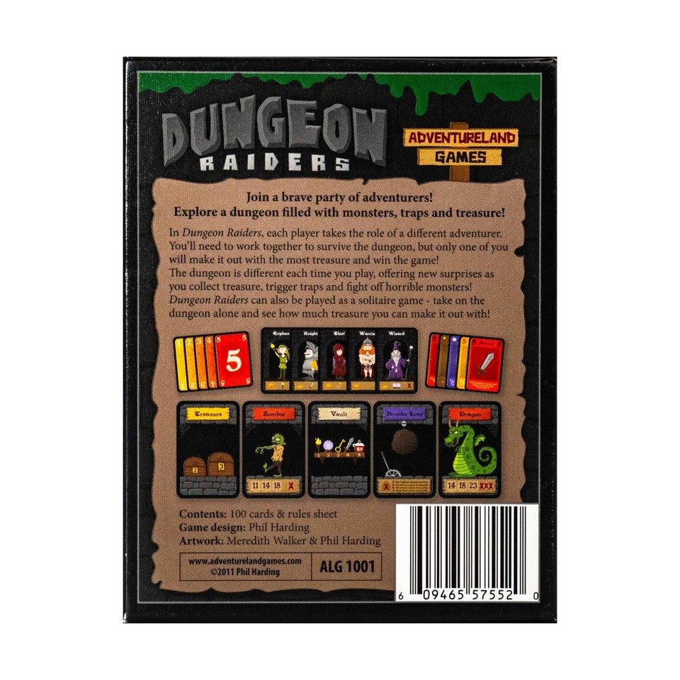 Adventureland Games Cardgame Dungeon Raiders (1st Ed) Box VG+/NM | eBay.de