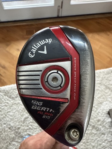 Callaway Big Bertha Alpha 815 20* Hybrid RH With Funikura Speeder 865 ...