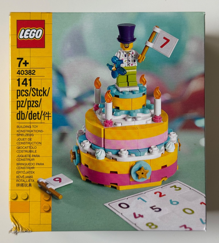 LEGO 40382 - Seasonal - Birthday Set, Cake, NEW Sealed, Box Damage | eBay
