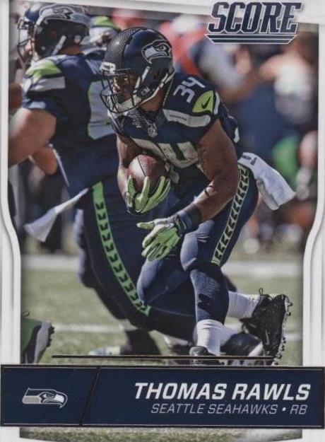 2016 Score - Thomas Rawls #283 for sale online | eBay