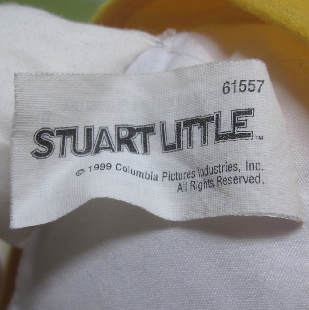 STUART LITTLE plush doll EB White film toy 1999 missing clothes Hasbro ...