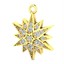 12 Pointed Christmas Star Pendant 0.18 carat Christmas Charm | eBay