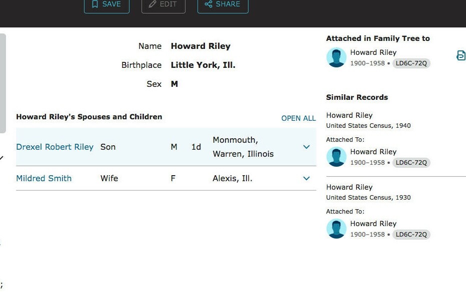 2 Cabinet Photos Baby Mary Safford Peoria, Howard Riley Little York ...