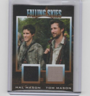 FALLING SKIES DUAL COSTUME CARD TOM & HAL MASON (NOAH WYLIE/DREW ROY ...