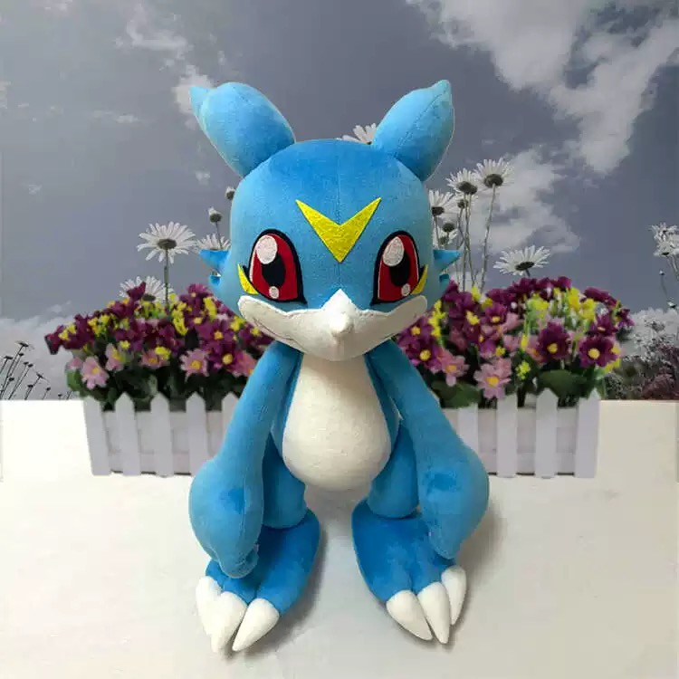 DIGIMON Veemon Adventure Digital Monster Figure Stuffed Plush Toy ...