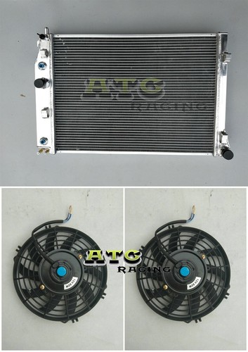 56mm Aluminum Radiator+Fan For Chevy Corvette Z06 C5 350 5.7L V8 AT ...
