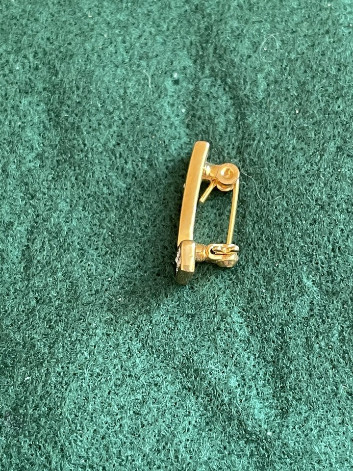 Vintage Signed Anne Klein Initial Letter "L" Brooch Pin With ...