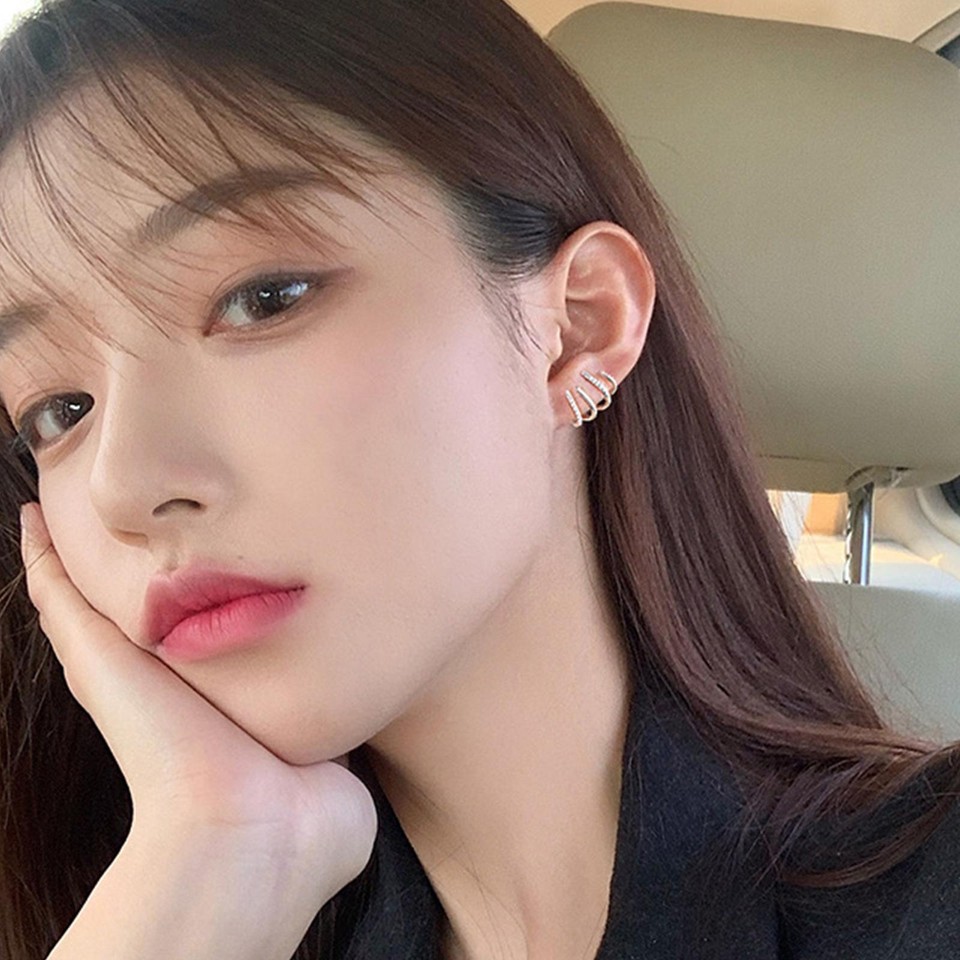 EarShape Lymph & Slim Earrings Piercing Acupressure Slimming Earrings ...