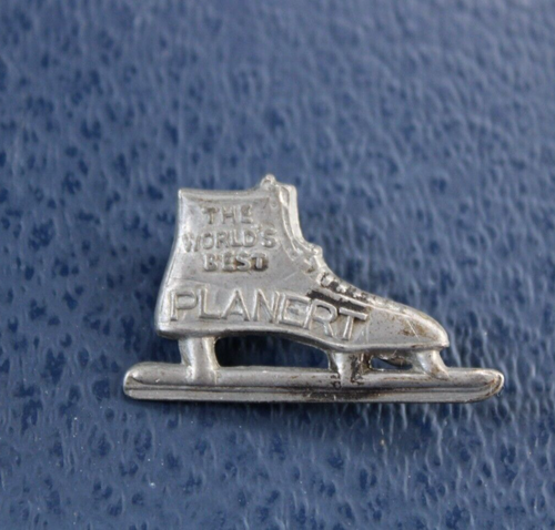 RARE * 1920s era PLANERT HOCKEY ICE SKATES "THE WORLD'S BEST" Old Metal ...