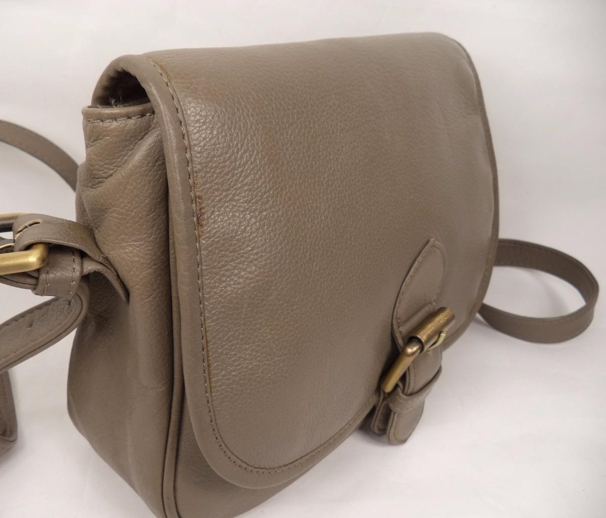 HOTTER BROWN LEATHER SATCHEL SHOULDER BAG HANDBAG | eBay UK