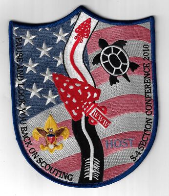 OA 2010 S-4 Sec. Conference Host 6 1/2 Back Patch DBL Bdr. [MX-3680] | eBay
