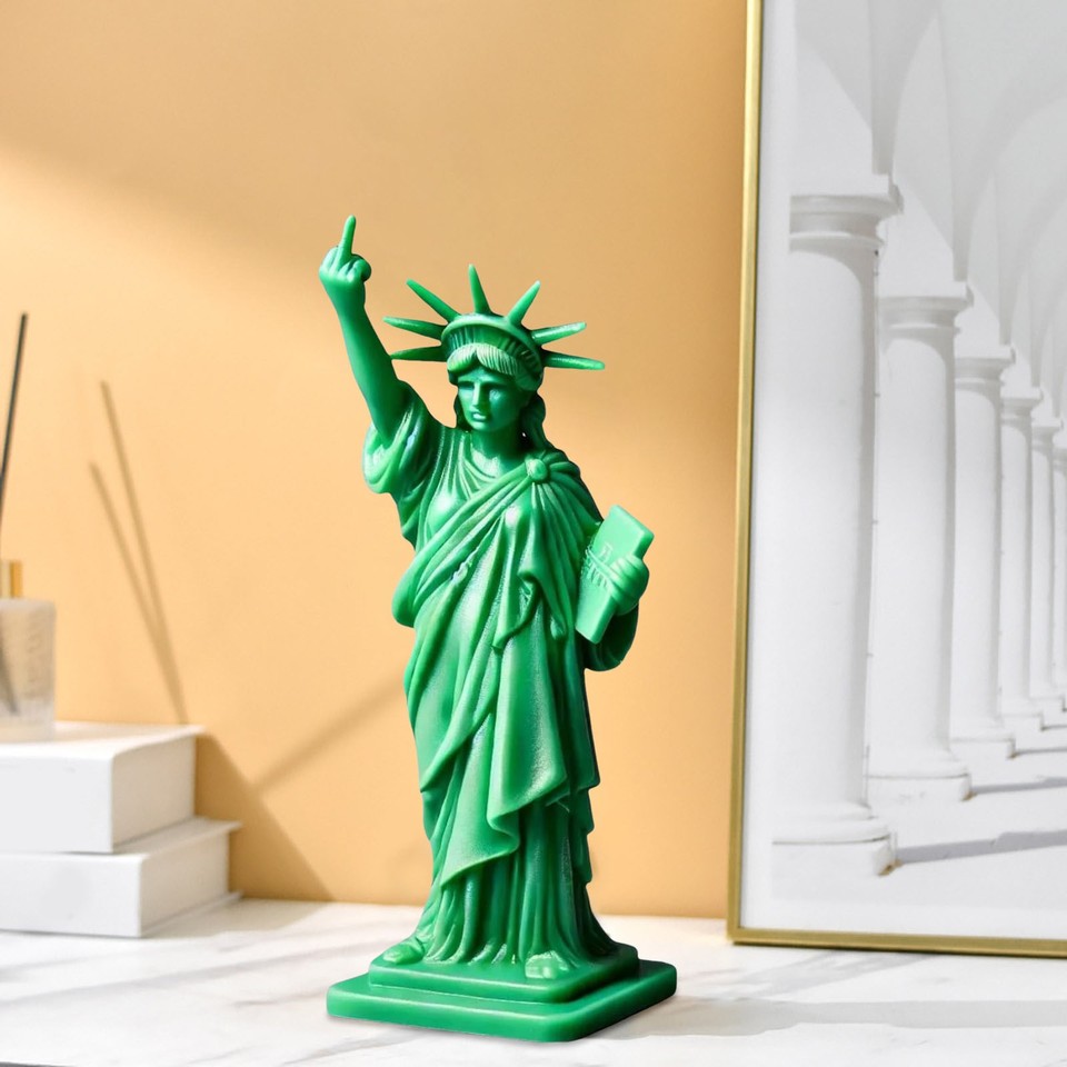 Statue of Liberty Middle Finger Figurine 250th Anniversary ...