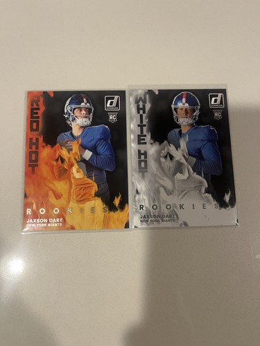 2025 Panini Donruss NFL Red Hot/White Hot Rookie Jaxson Dart RC #RHR ...