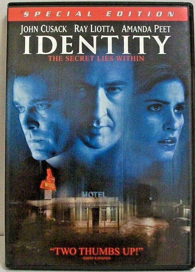 Identity w John Cusack Ray Liotta (DVD)- You Can CHOOSE WITH OR WITHOUT ...