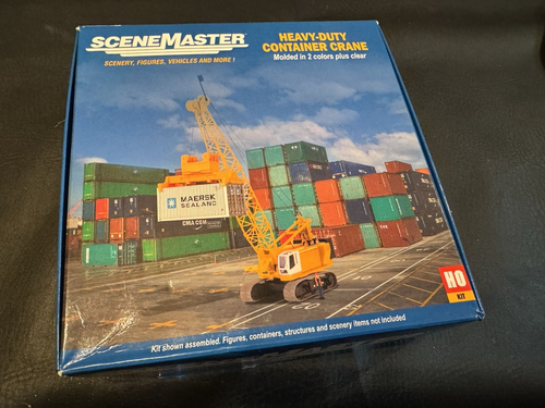 Walthers Scene Master HO #949-11017 Heavy Duty Container Crane Unbuilt ...