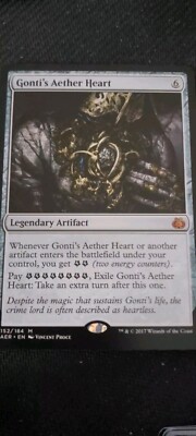 Gonti's Aether Heart ~ Aether Revolt [ Excellent ] [ Magic MTG ] | eBay