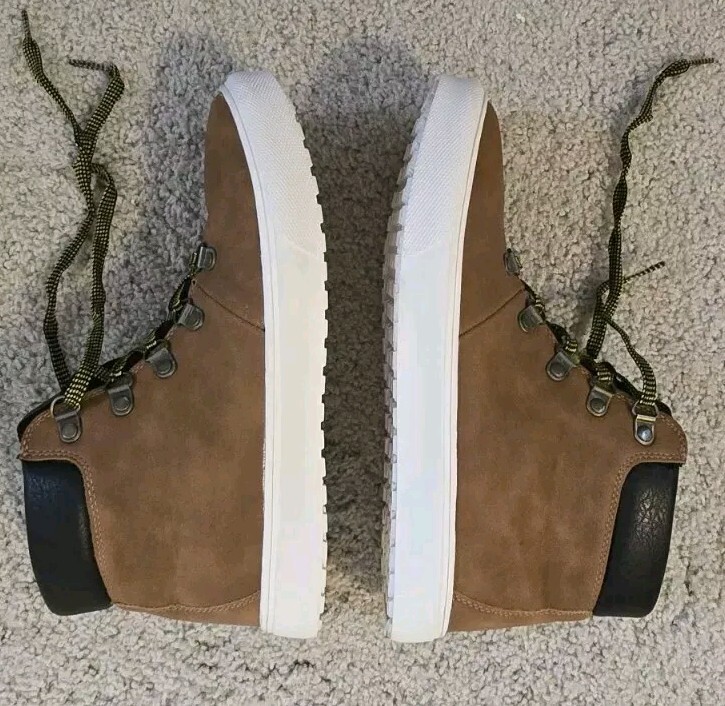 Cat & Jack Shoes Boots Boys Size 5 Brown. Mint Condition Leather! | eBay UK