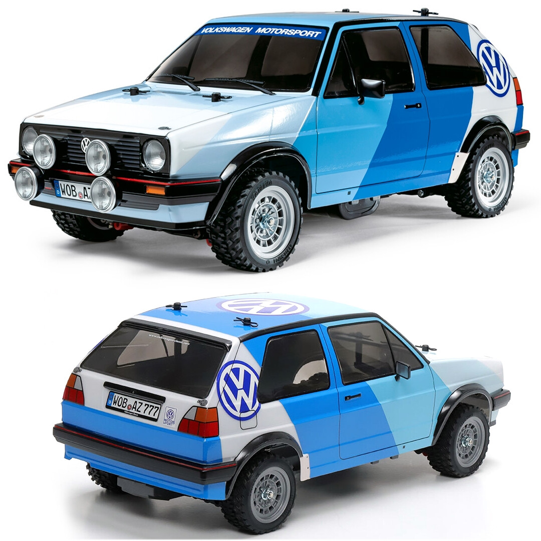 Tamiya 58714-60A RC 1/10 Volkswagen Golf Ii GTI 4WD Rally Car Kit ...