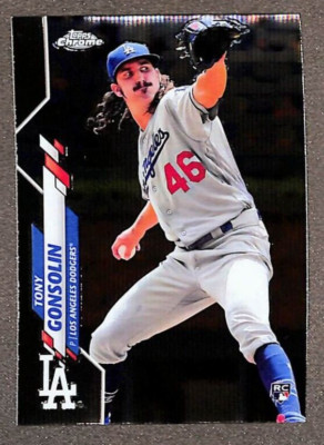 2020 Topps Chrome #114 Tony Gonsolin Rookie RC - Los Angeles Dodgers | eBay