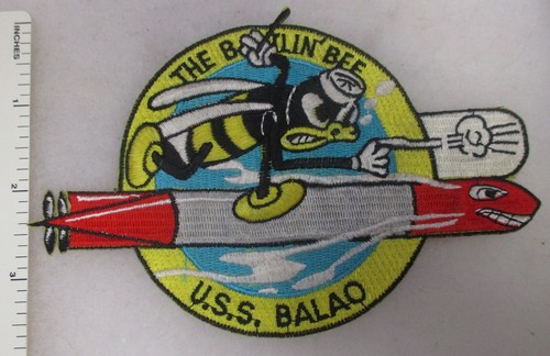 US NAVY SS-285 USS BALAO SUBMARINE PATCH Made for Veterans After WW2 E1 ...