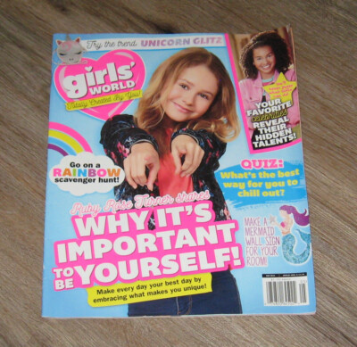 Girls World 2019 magazine Ruby Rose Turner SIENA Agudong WHY DON’T WE ...