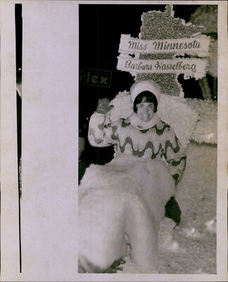 LG858 1965 Original Pete Hohn Photo BARBARA HASSELBERG Miss Minnesota ...
