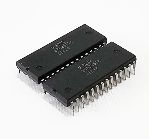 Lot of 2 Signetics SCN2661A Enhanced Programmable Communications ...