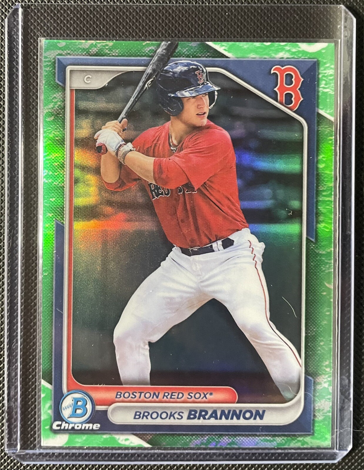 2024 Bowman - Chrome Prospects Lunar Glow Refractor #BCP-95 Brooks ...