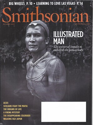 Smithsonian Magazine October 2010 Illustrated Man | eBay